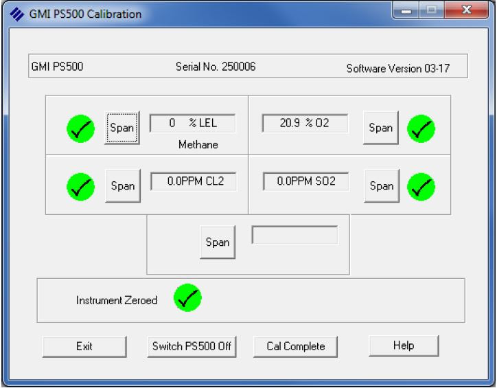 PS500 Calibration Package – Teledyne Detcon